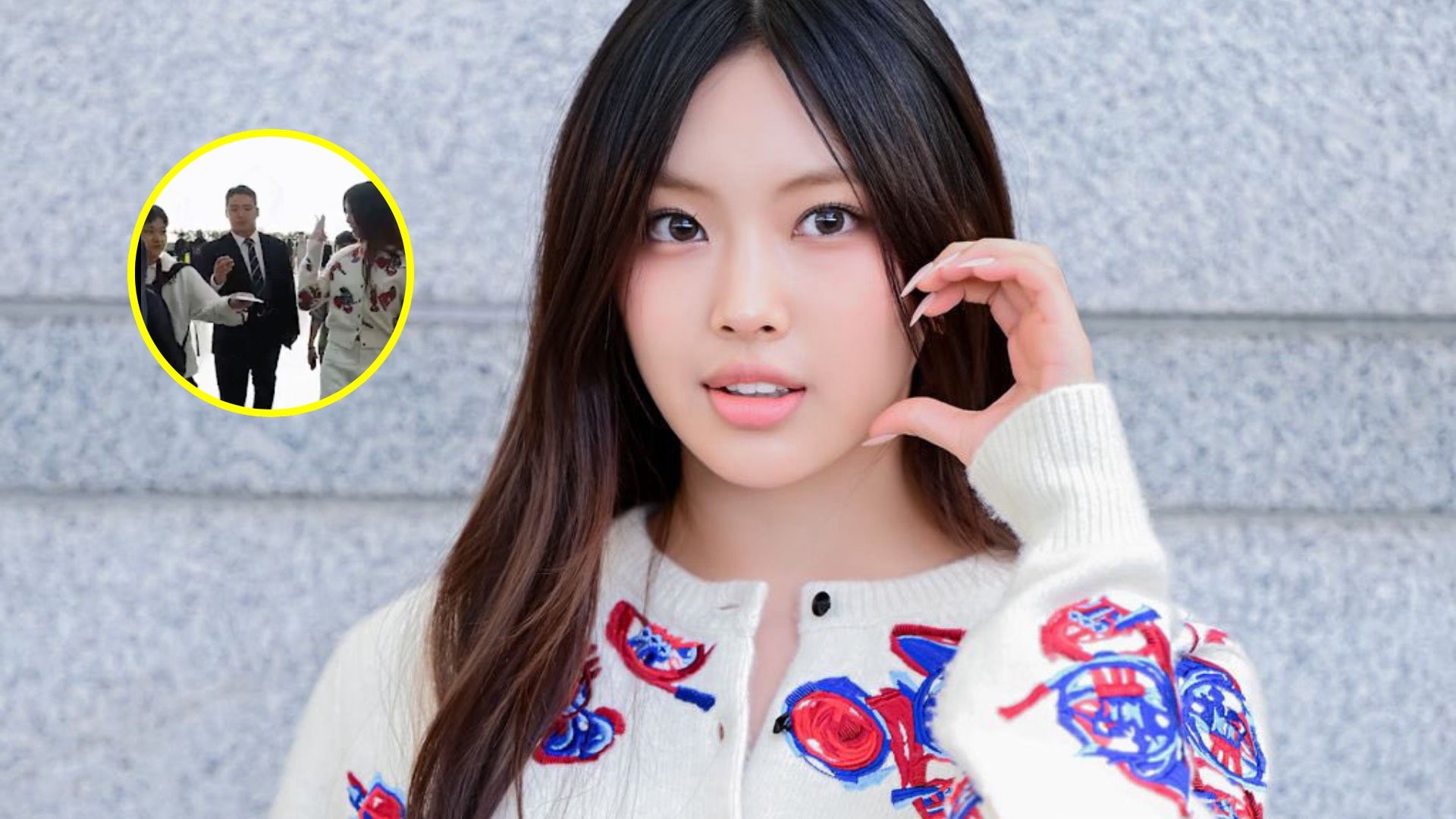 Hyein de NewJeans se vuelve viral por conmovedora interacción con un fan en el aeropuerto