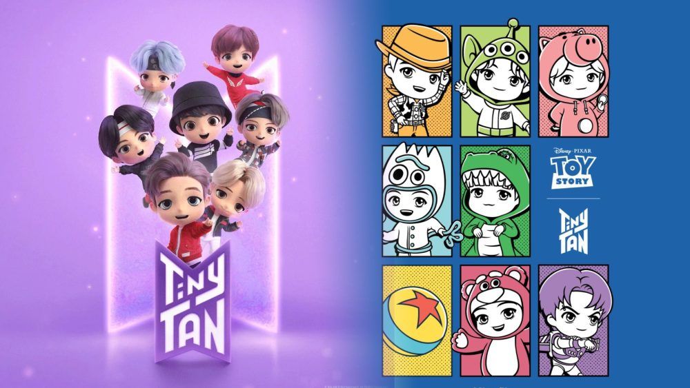 BTS TinyTan anuncia colaboración con Disney Pixar para nueva línea ...