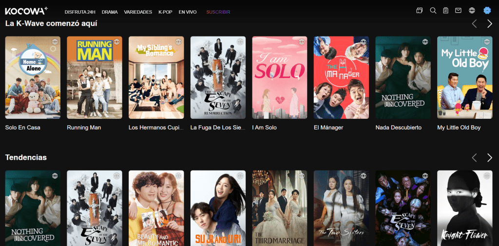 ¡Y en español! Conoce dónde ver K-dramas, programas de variedades y más ...
