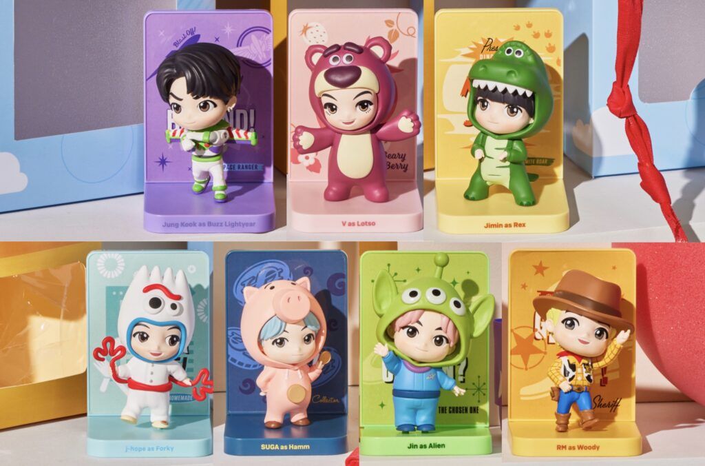 BTS TinyTan anuncia colaboración con Disney Pixar para nueva línea ...