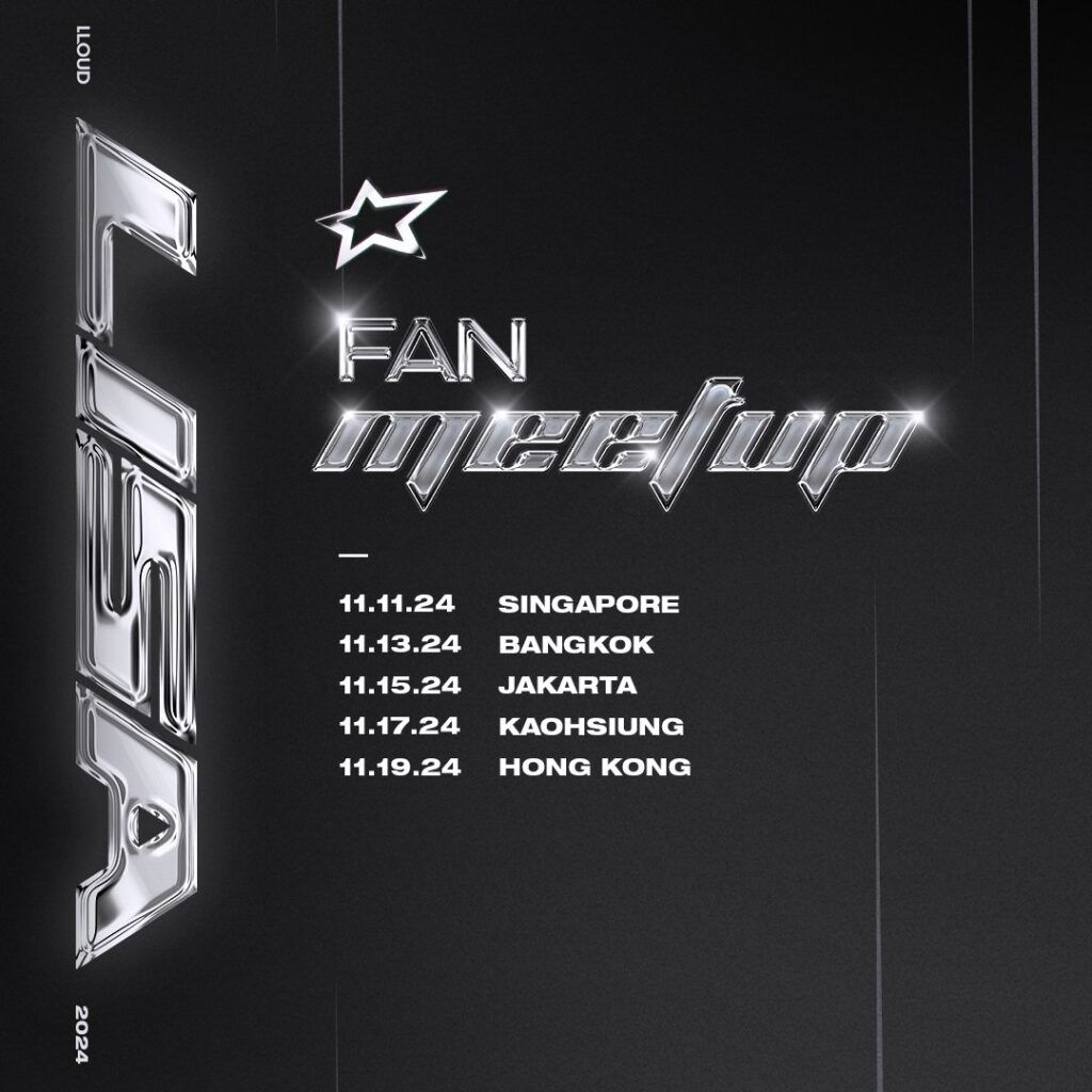 Lisa de BLACKPINK anuncia su primera gira de fanmeetings en solitario