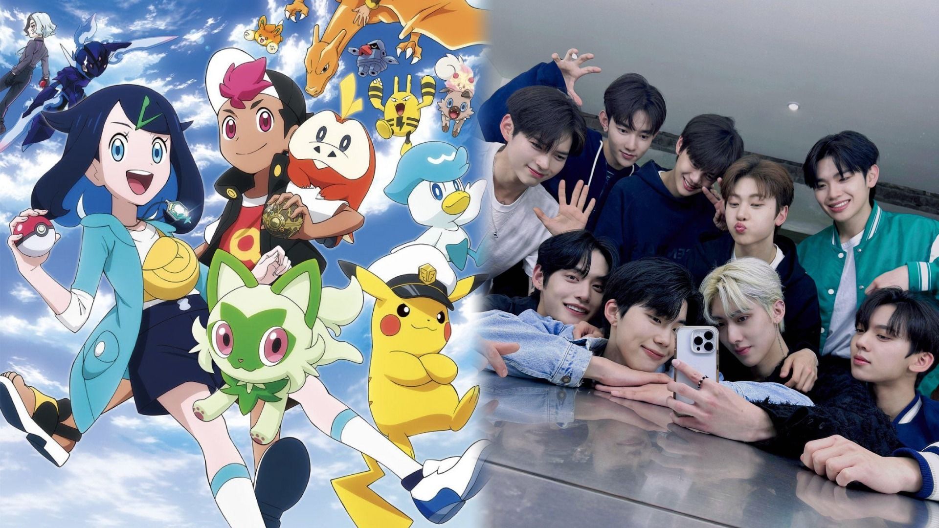 ZEROBASEONE canta el opening de la nueva serie de Pokémon