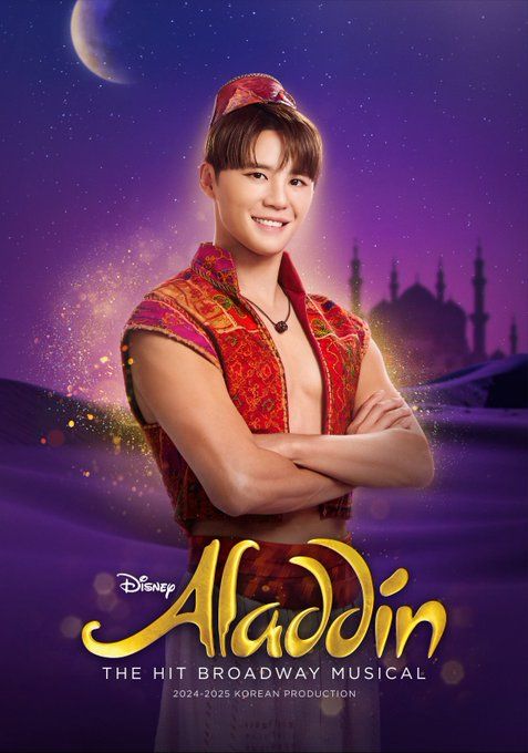 Lee Sung Kyung, Kim Junsu y más actores se lucen en los pósters del musical “Aladdin”