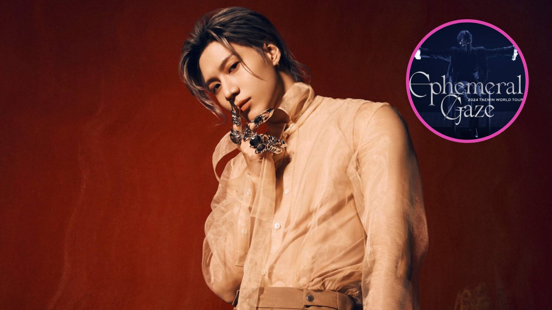 Taemin de SHINee anuncia fecha para su concierto en Chile con su tour ...