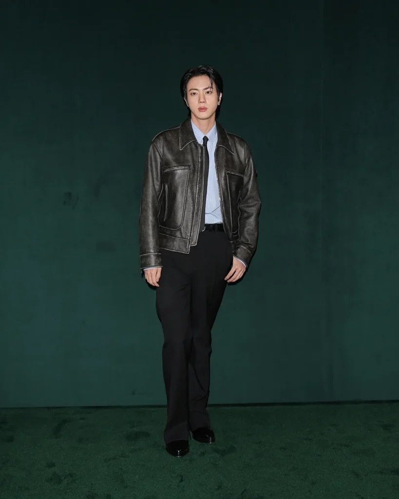 [FOTOS] Jin de BTS asiste al desfile de Gucci como embajador de la ...