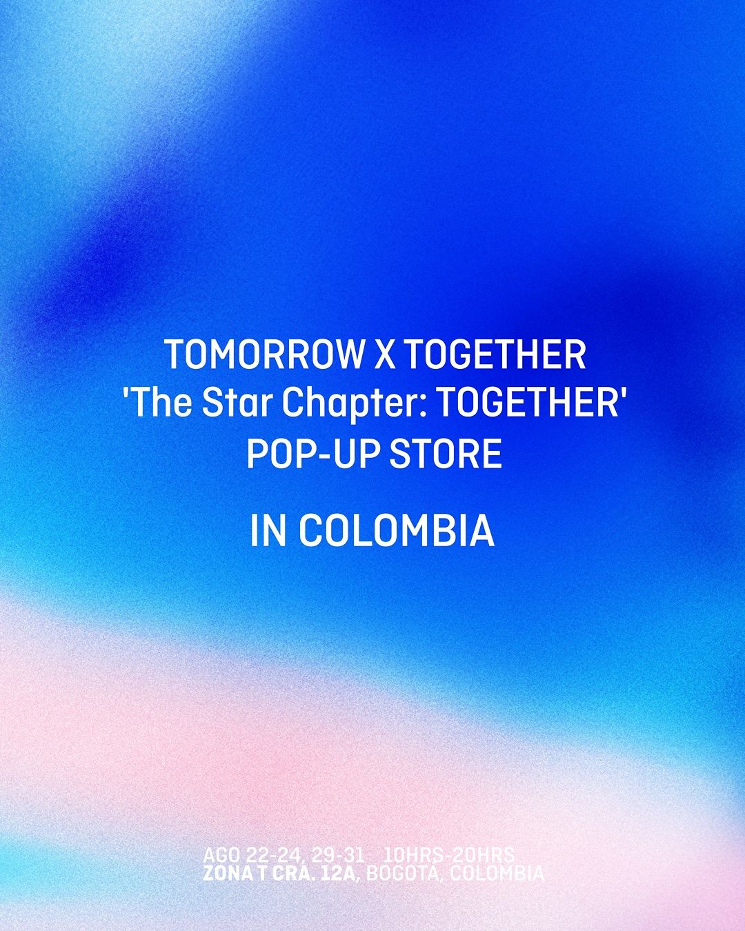 TXT llegan a Colombia y México con las tiendas pop-up “The Star Chapter: TOGETHER”