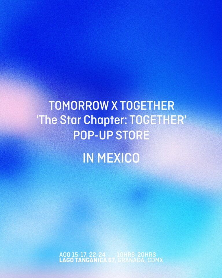 TXT llegan a Colombia y México con las tiendas pop-up “The Star Chapter ...