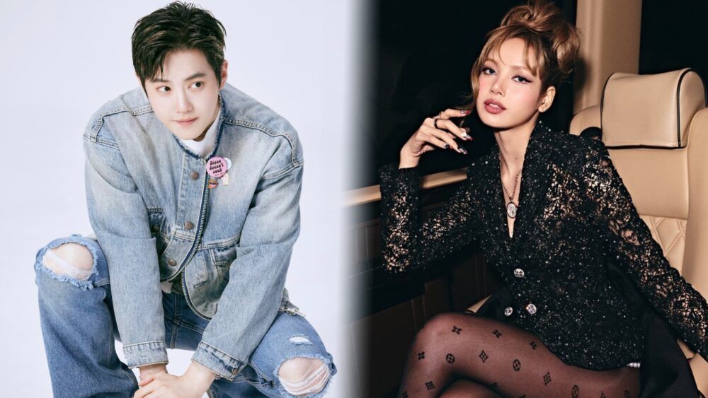 Lisa de BLACKPINK y Suho de EXO sorprenden con su cercana amistad