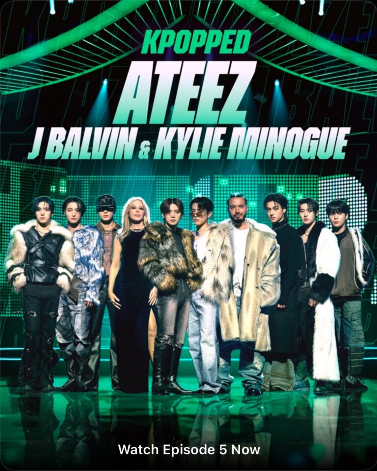 [VIDEO] ATEEZ colabora con J Balvin y Kylie Minogue en “KPOPPED”, el ...